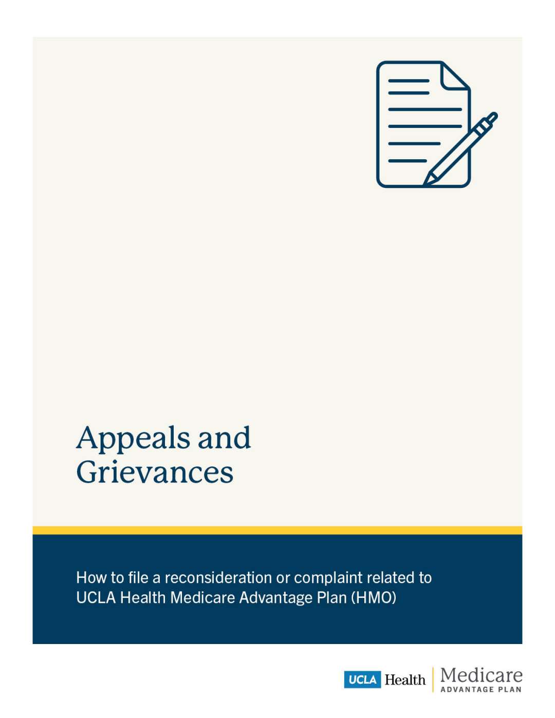 Medicare Advantage Forms & Information | UCLA Health Medicare Advantage
